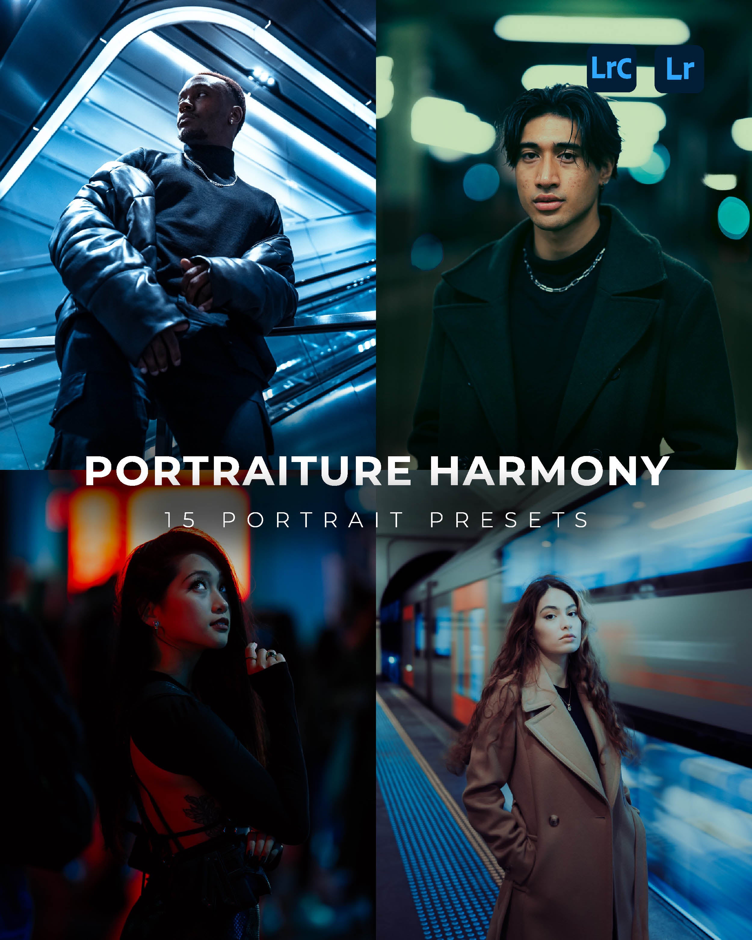 Portraiture Harmony - 15 Portrait Lightroom Presets – Moses Aurelius